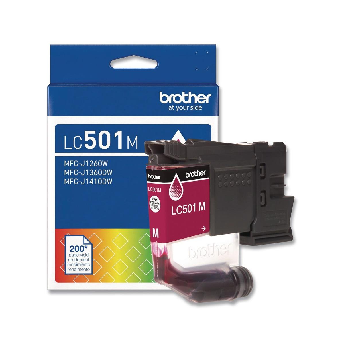 Click here for Brother LC501MS 200 Page-Yield Ink - Magenta - Mag... prices