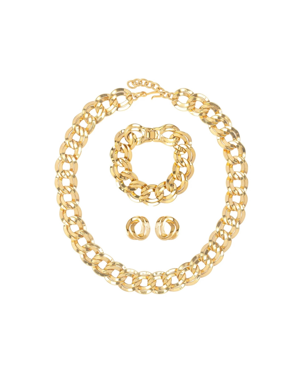 Click here for Susan Caplan 1980s Vintage Monet Necklace Bracelet... prices