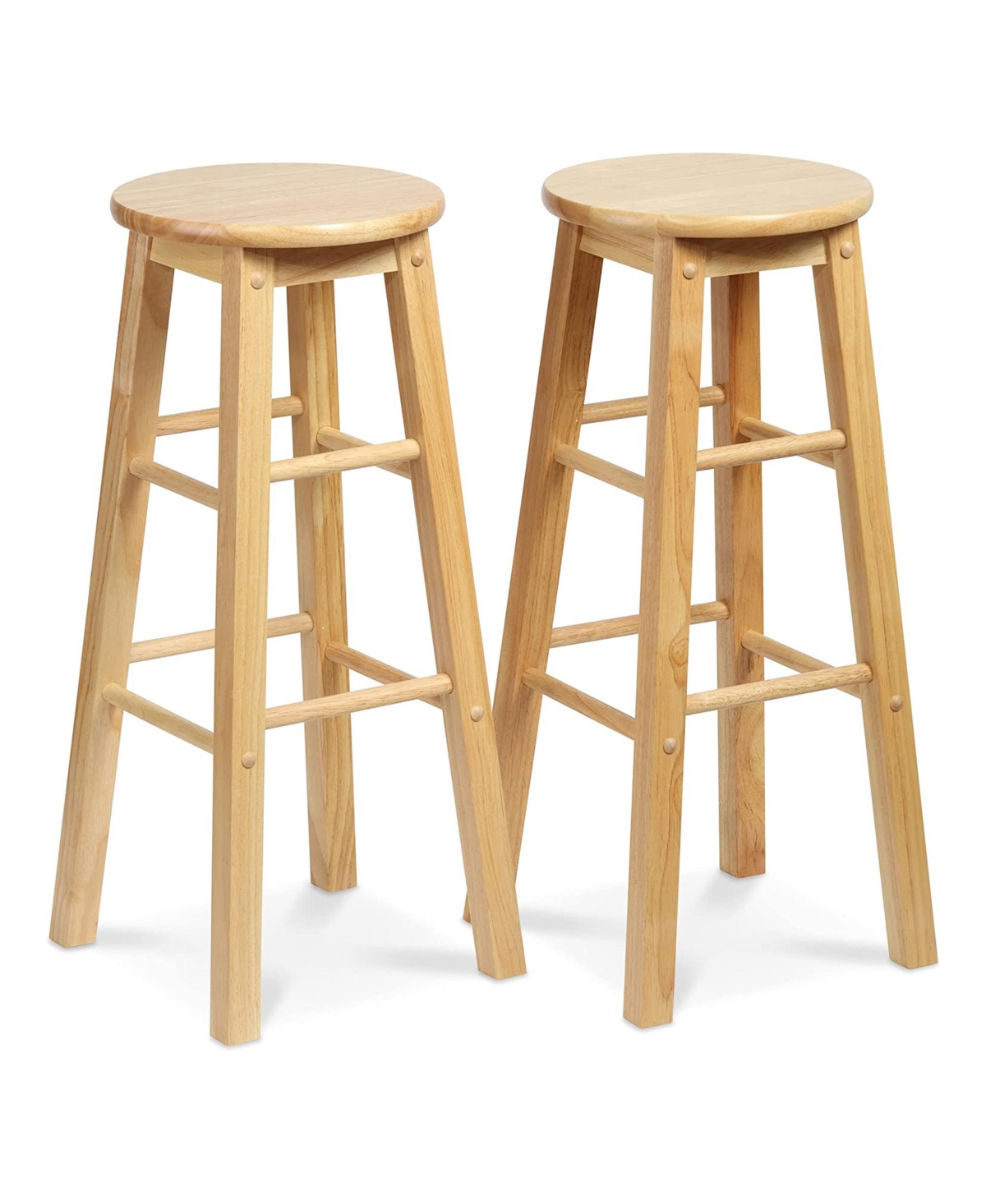 Click here for Pj Wood Classic Round-Seat 29 Inch Tall Kitchen Ba... prices