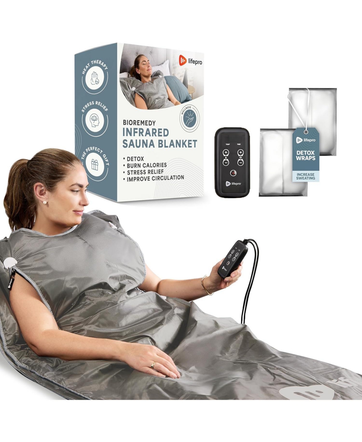 Click here for LifePro Bioremedy Sauna Blanket – Portable... prices