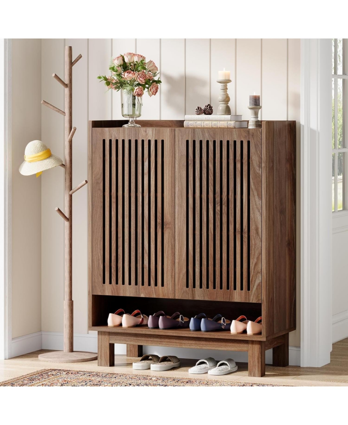 Click here for Tribesigns 43.3" Engineered Wood Farmhouse Sh... prices