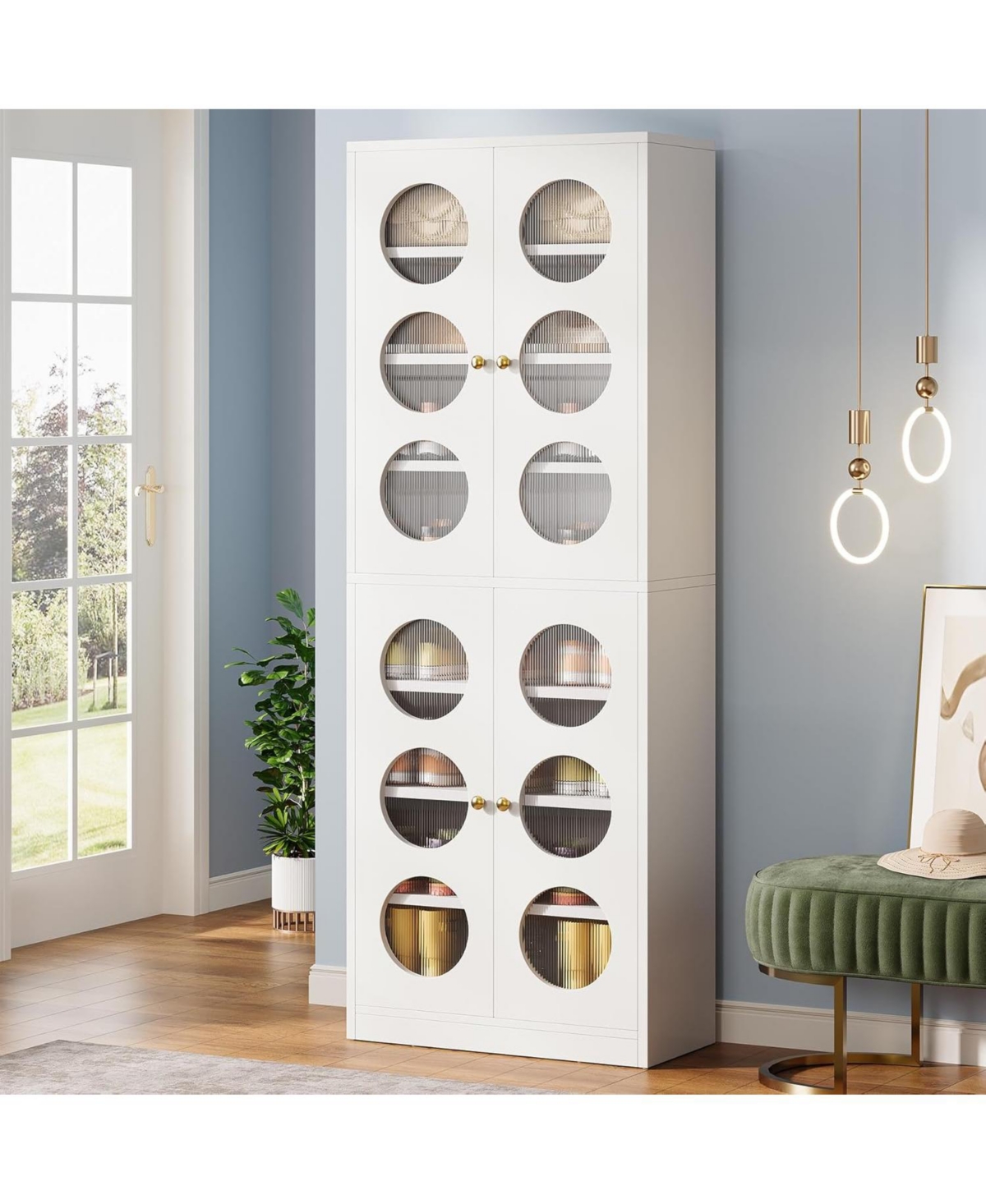 Click here for Tribesigns 70.87-Inch Tall Shoe Storage Cabinet wi... prices