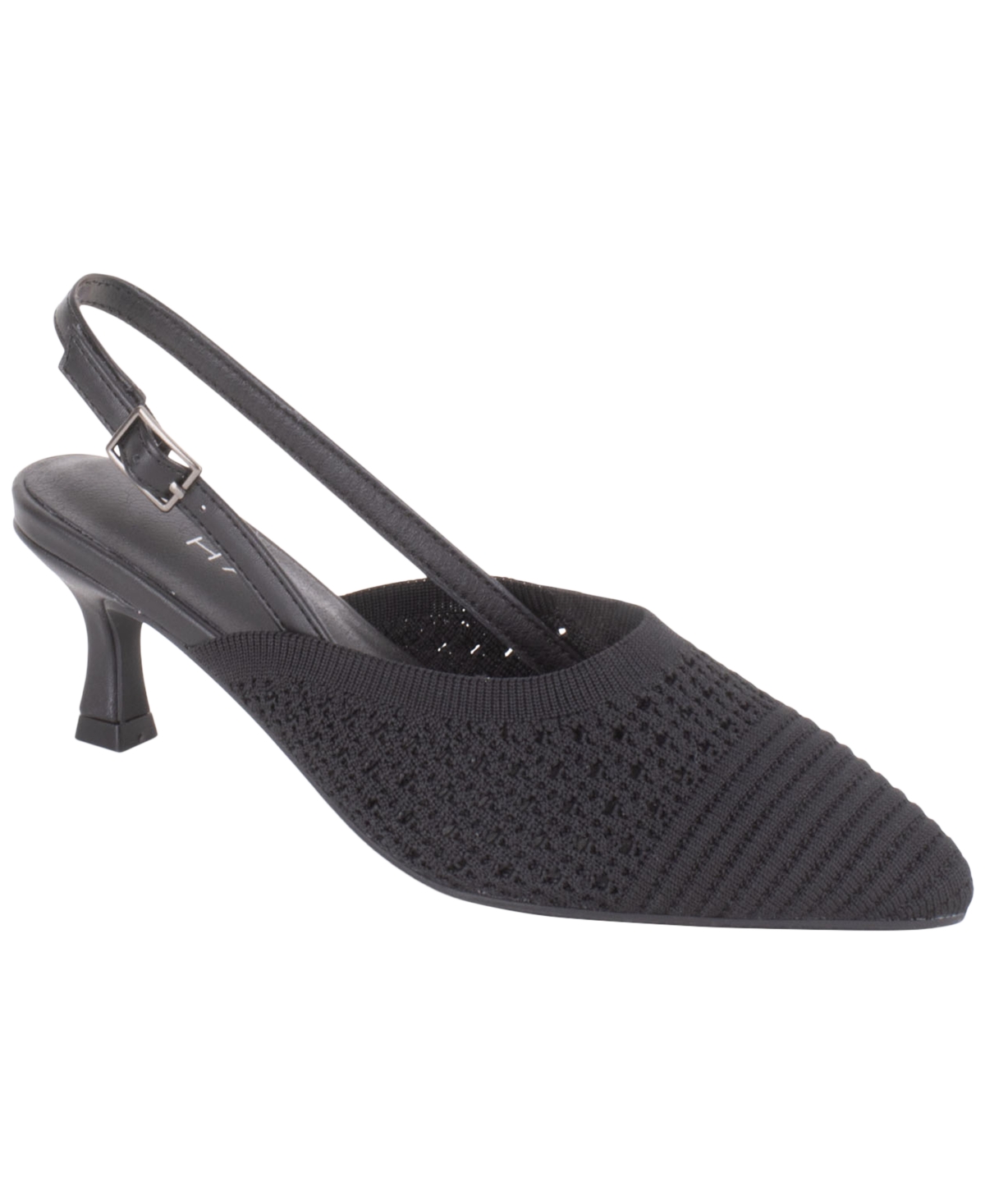 Click here for Tahari Womens Palermo Slingback Buckle Pumps - Bla... prices