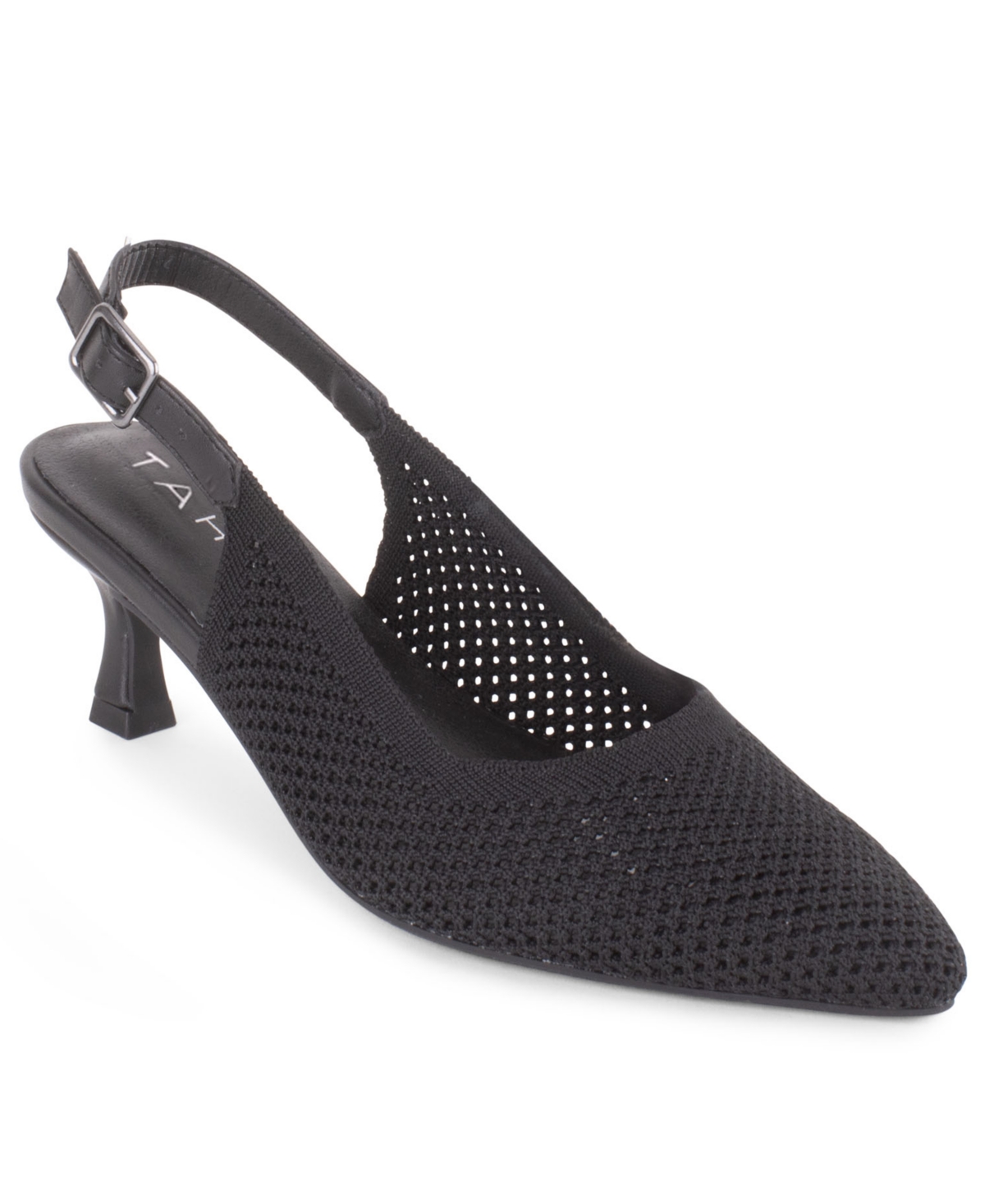 Click here for Tahari Womens Galway Slingback Buckle Pumps - Blac... prices