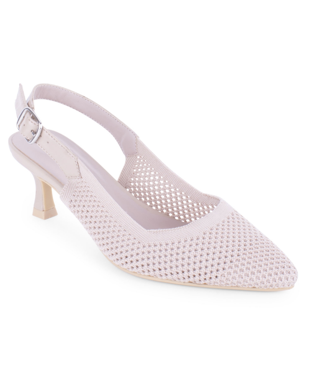 Click here for Tahari Womens Galway Slingback Buckle Pumps - Natu... prices