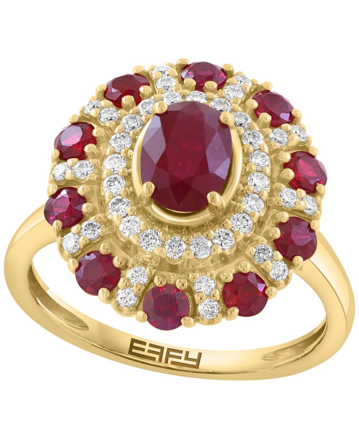 Click here for Effy Collection Ruby (1-5/8 ct. t.w.) & Diamond (1... prices