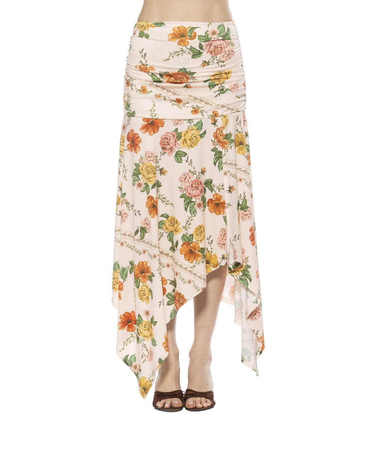 Click here for Alexia Admor Womens Kennedy Ruched Stretch Handker... prices