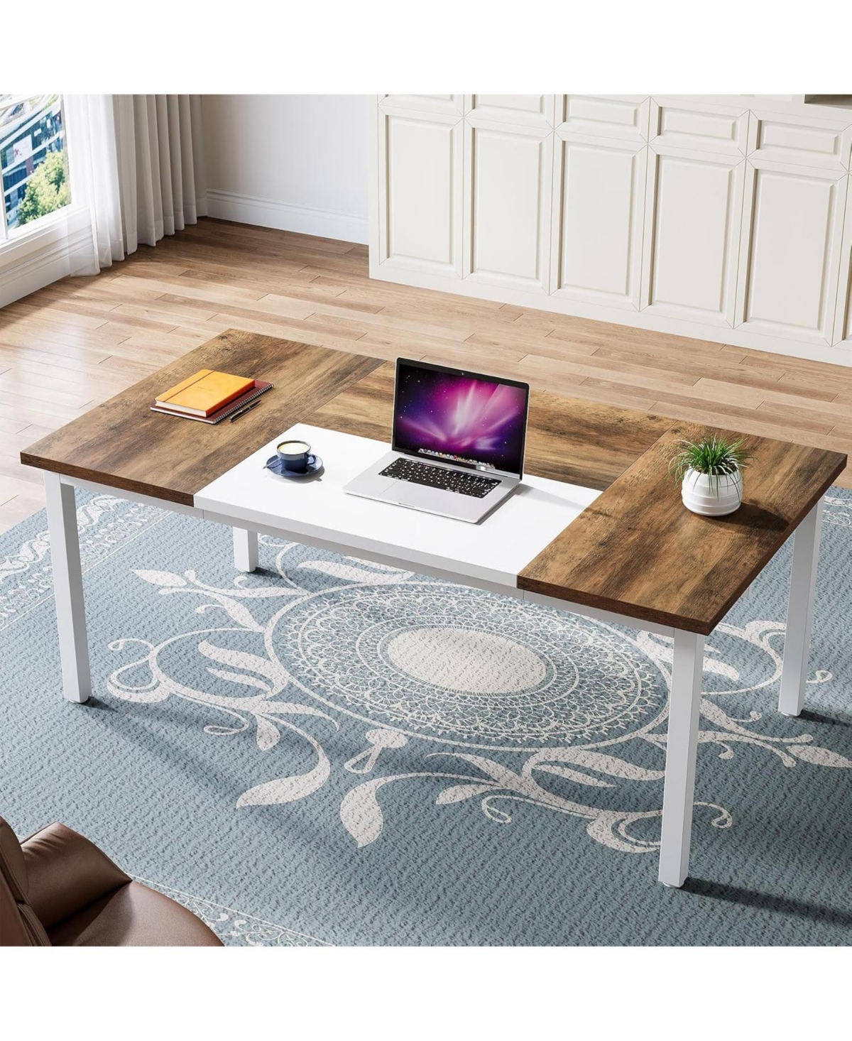 Click here for Tribesigns 63 inches Executive Computer Desk  Larg... prices