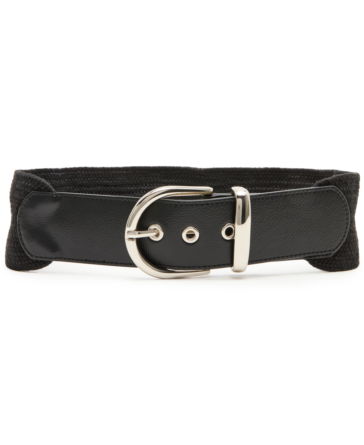 Click here for Steve Madden Womens Stretch Tab Belt - Black prices