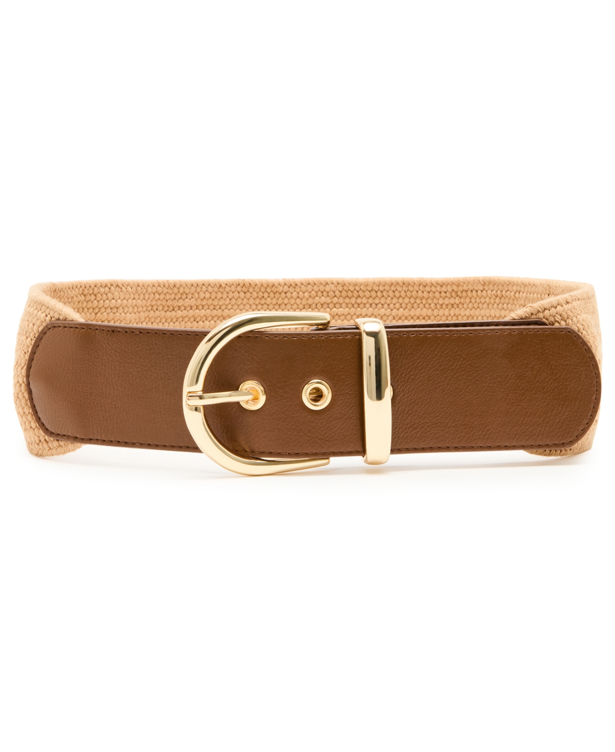 Click here for Steve Madden Womens Stretch Tab Belt - Cognac prices