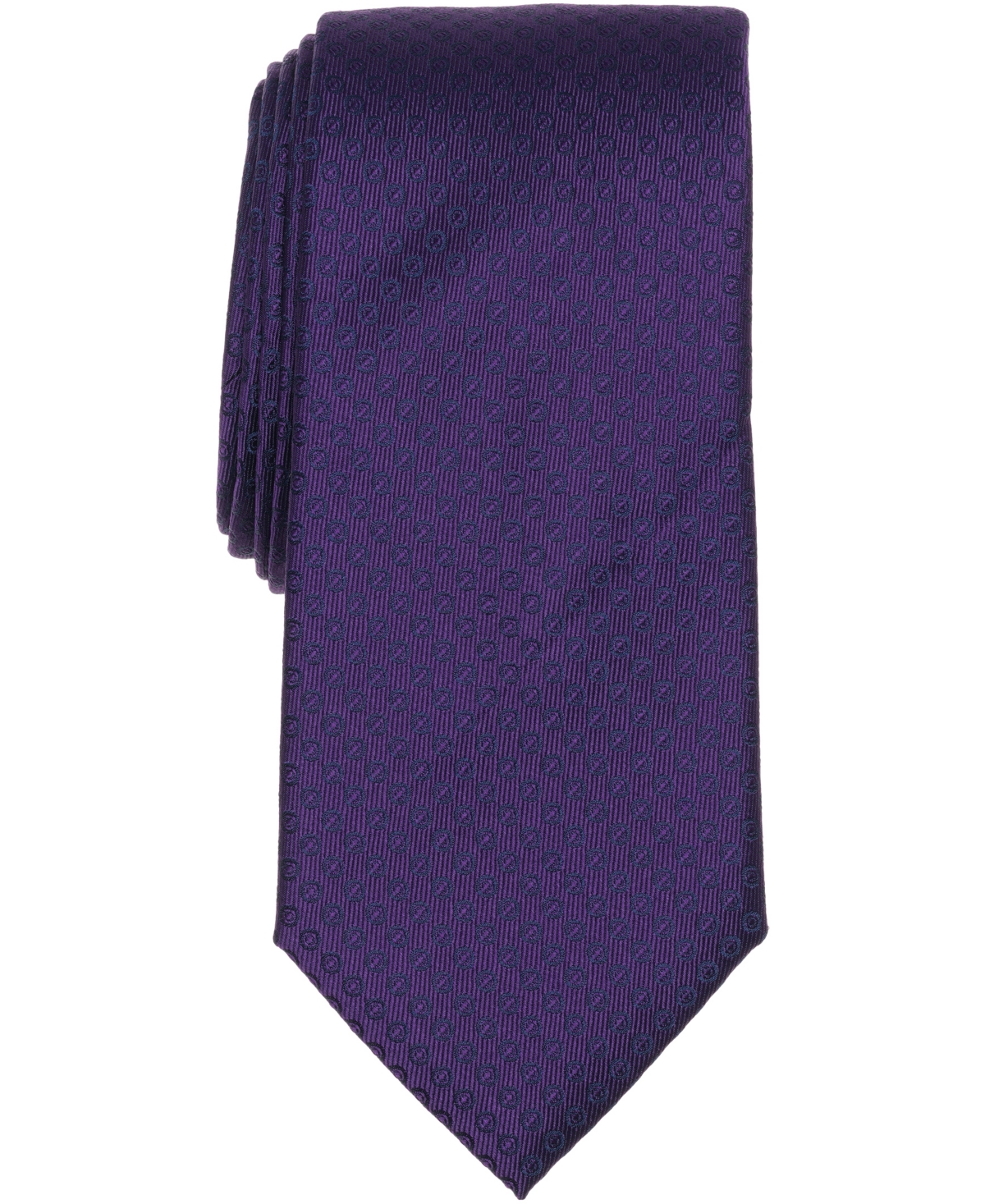 Click here for Michael Kors Mens Shavano Dot Tie - Purple prices