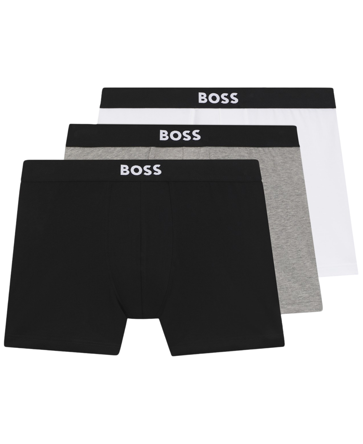 Click here for Boss by Hugo Boss Mens 3-Pack Icon Logo Boxer Brie... prices