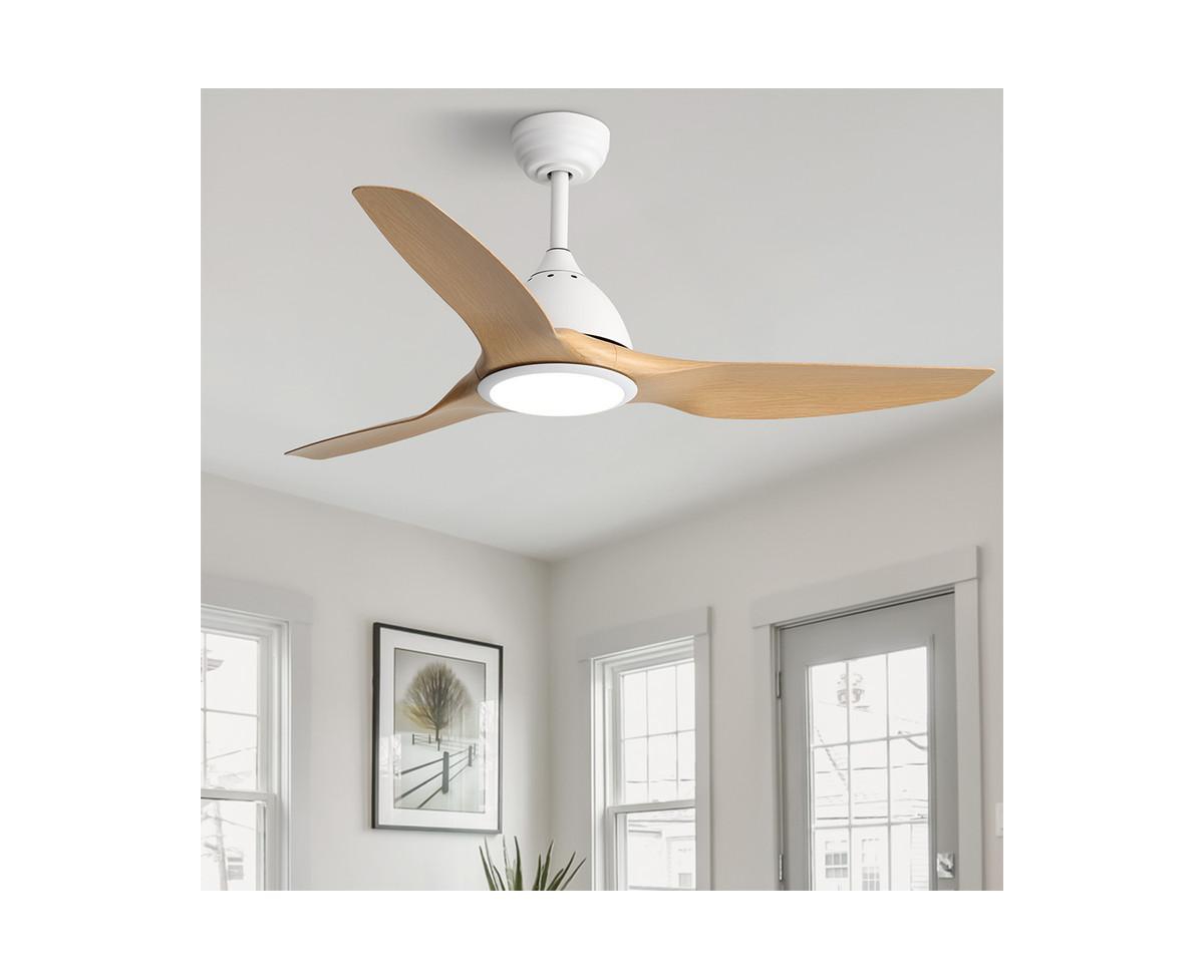 Click here for Sofucor 52-inch Modern White 3-Blade Ceiling Fan w... prices