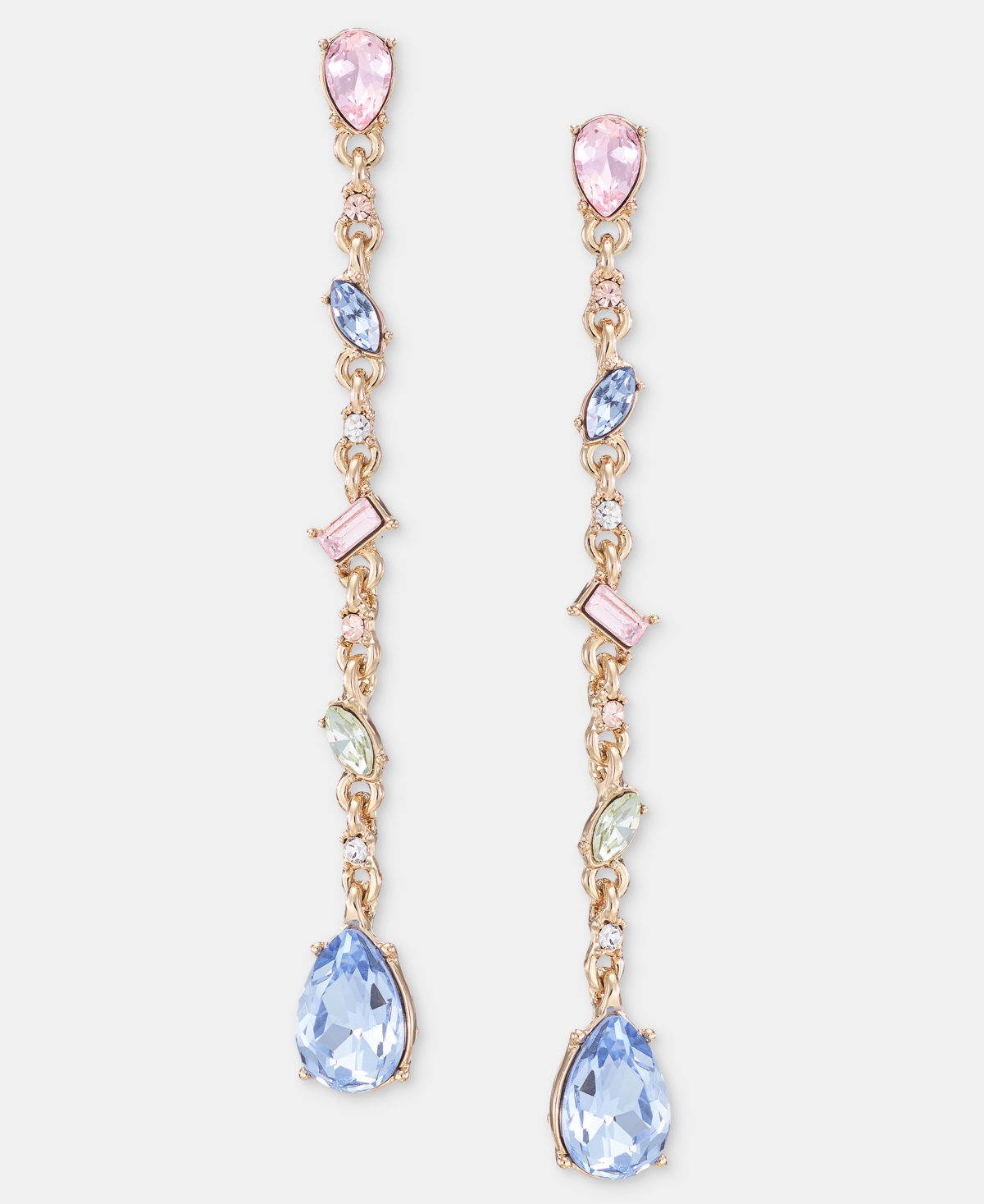 Click here for Givenchy Crystal Linear Drop Earrings - Multi prices