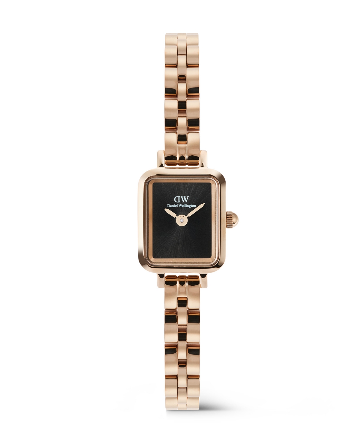 Click here for Daniel Wellington Womens Analog Rose Gold-Tone Sta... prices