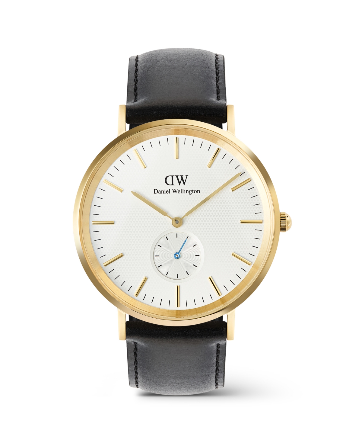 Click here for Daniel Wellington Mens Analog Black Leather Watch... prices