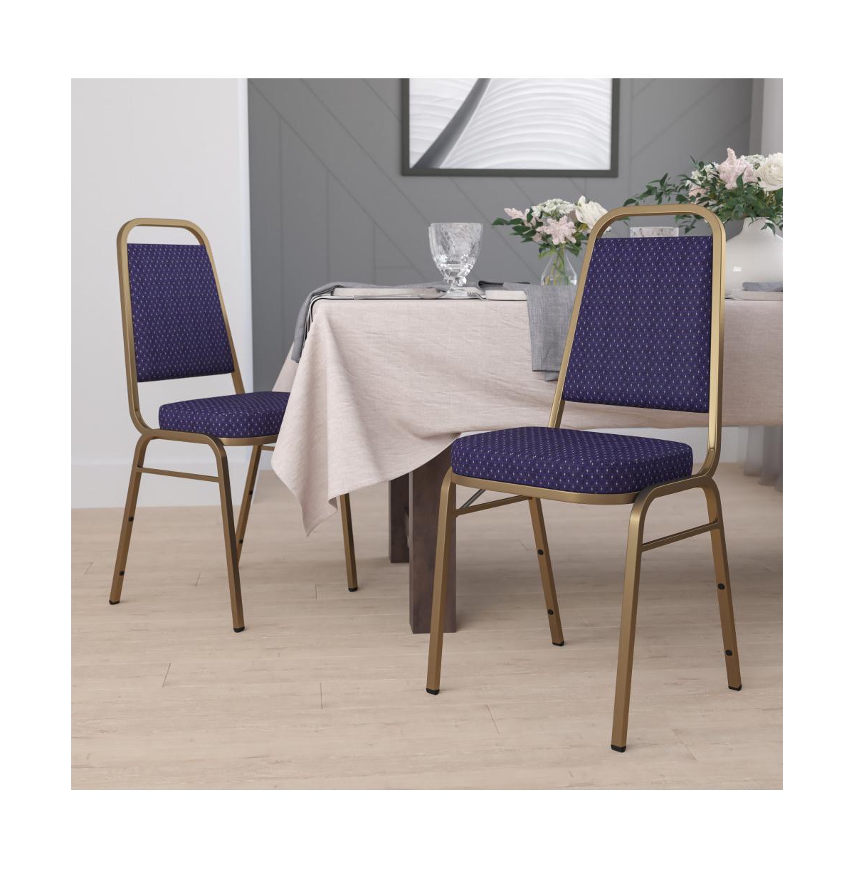 Click here for Emma+Oliver 4 Pack Trapezoidal Back Stacking Banqu... prices