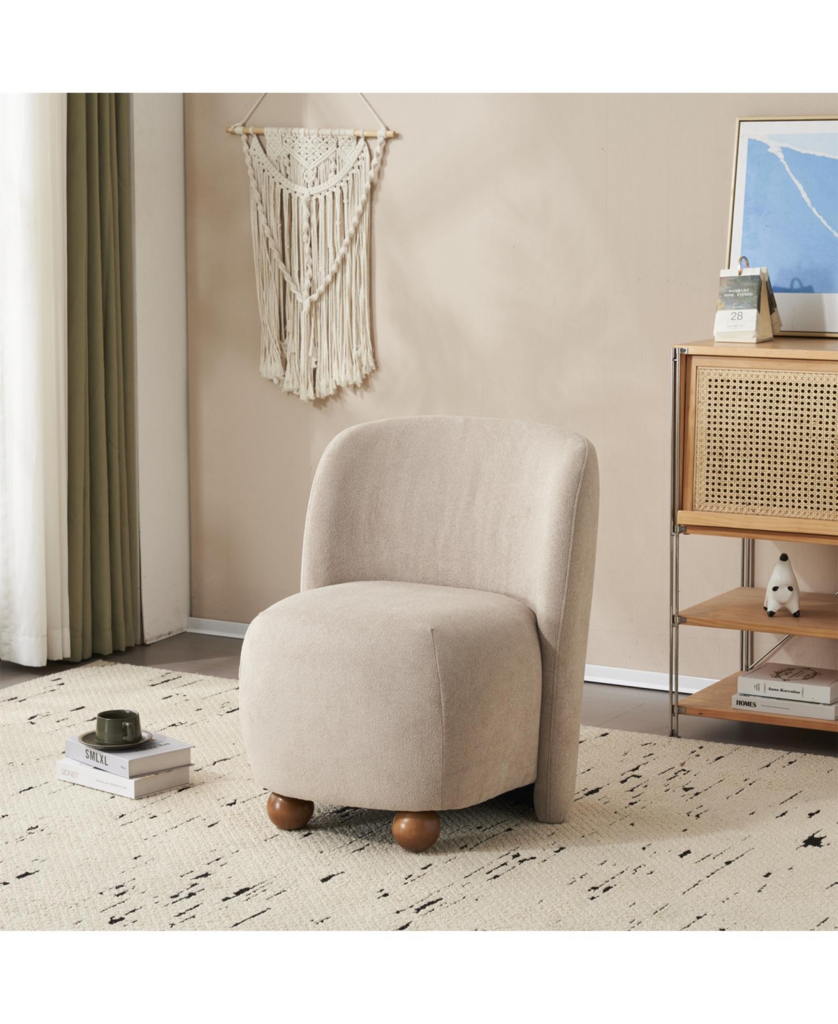 Click here for Streamdale Furniture Modern Low Back Armless Accen... prices