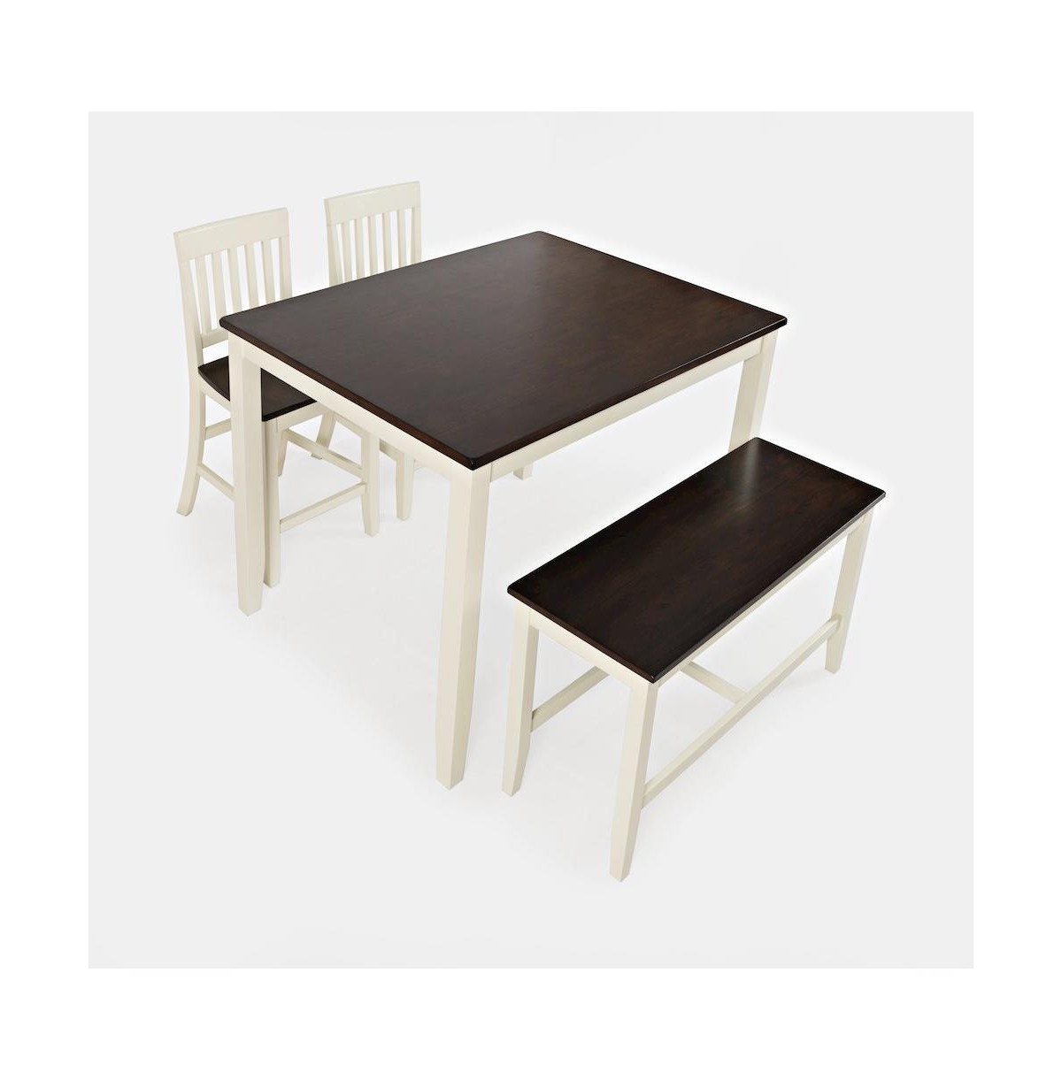 Click here for Jofran Decatur Lane Farmhouse 4 Piece Solid Wood C... prices