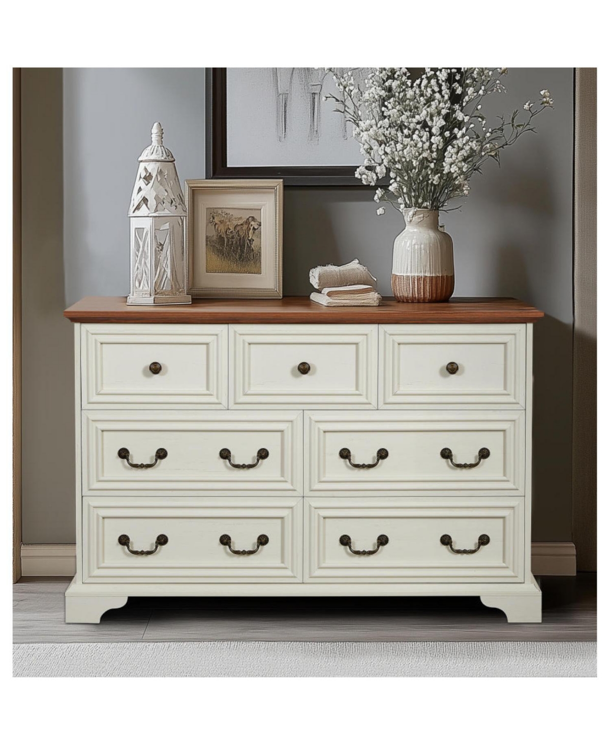 Click here for Streamdale Furniture Streamdale Farmhouse 7-Drawer... prices