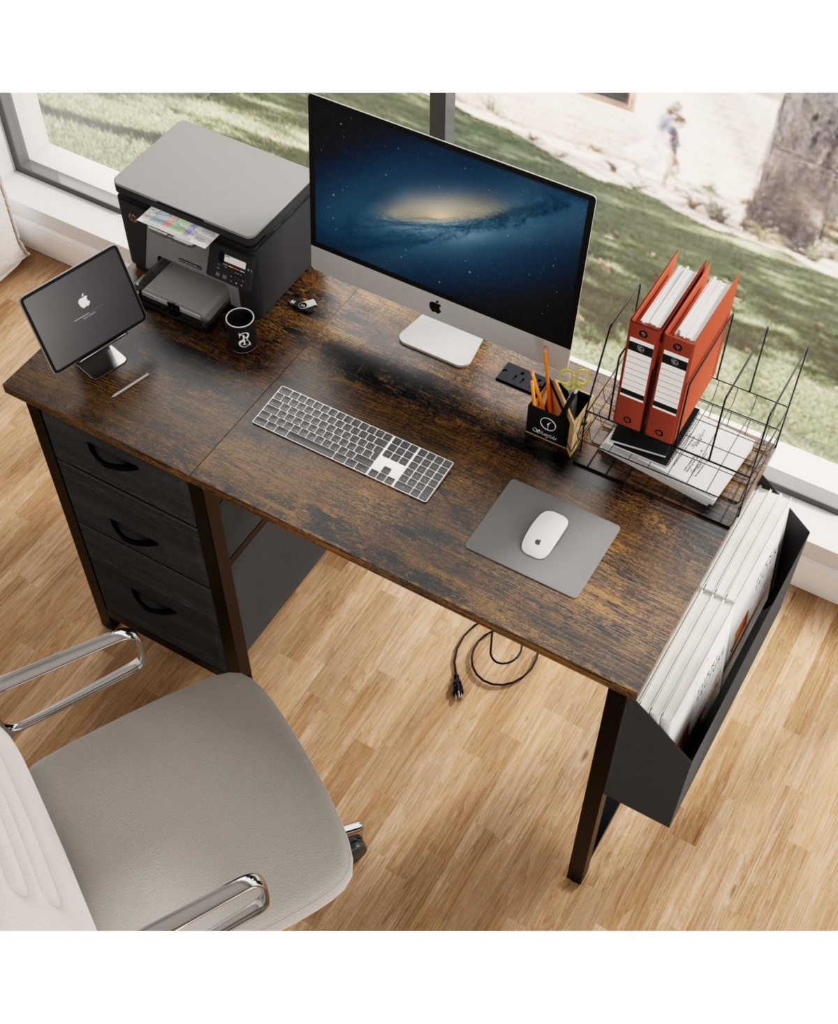 Click here for Streamdale Furniture 47.3" Office Desk with P... prices