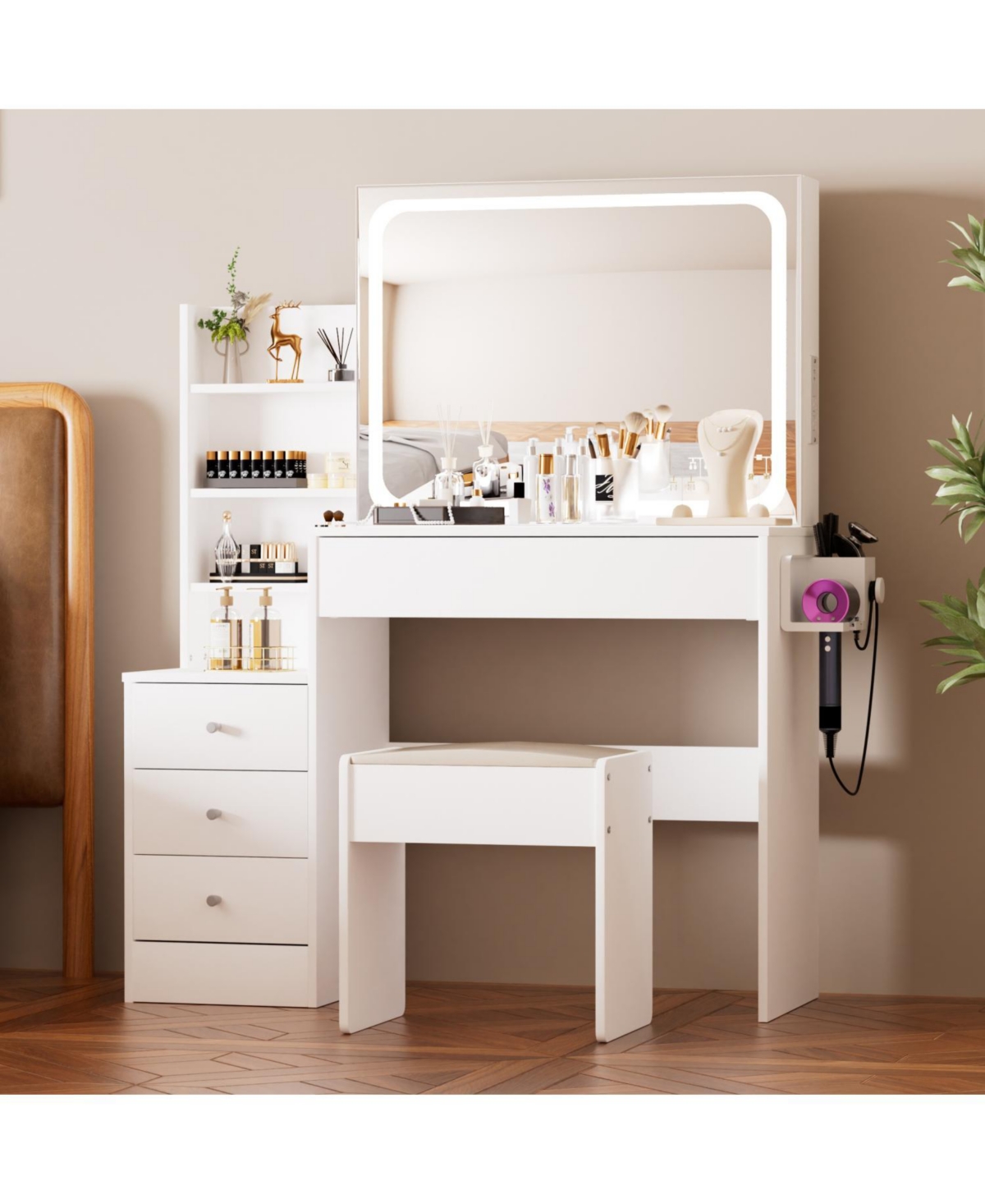 Click here for Streamdale Furniture Streamdale Vanity Set with Le... prices
