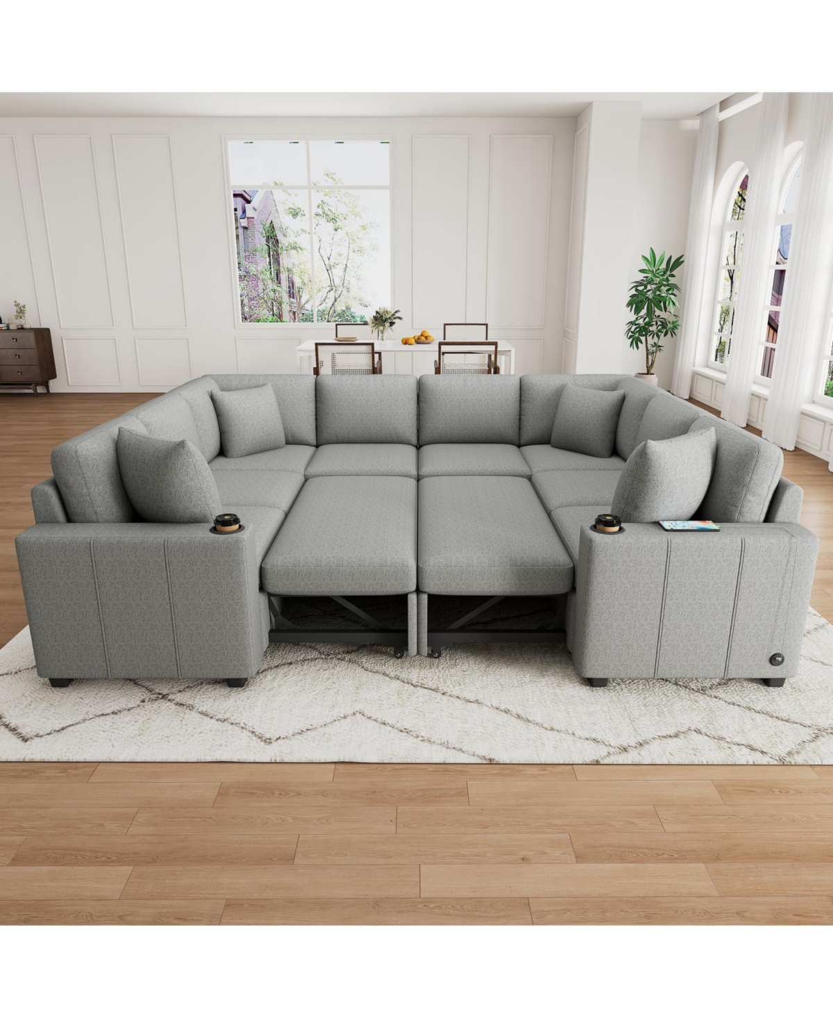 Click here for Streamdale Furniture 108.7" Sectional Pull-ou... prices