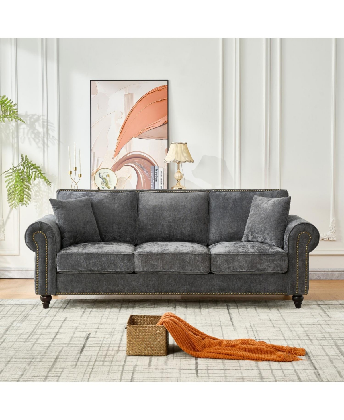 Click here for Streamdale Furniture Streamdale 86" Modern Ch... prices