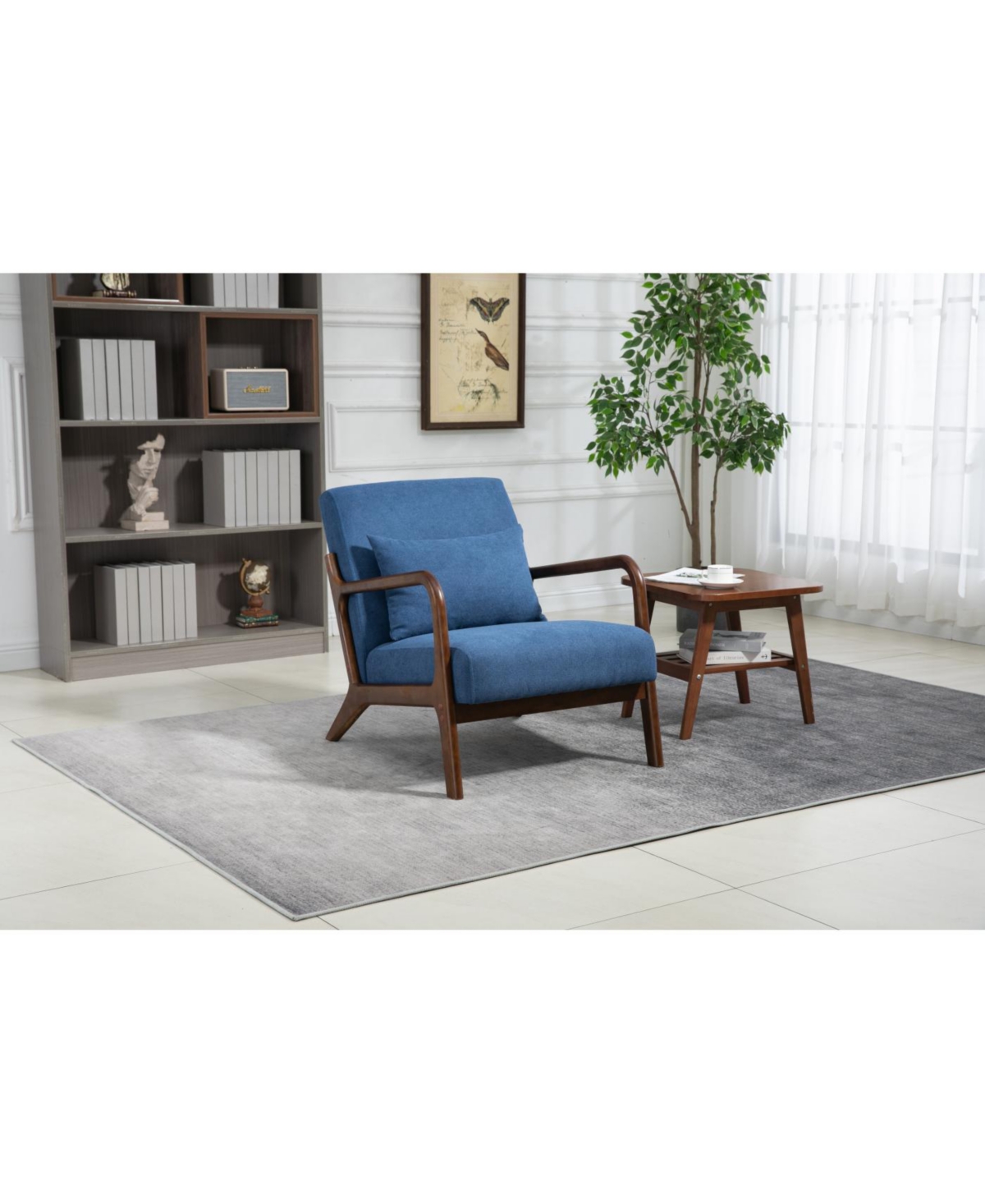 Click here for Streamdale Mid Century Modern Chair with Wood Fram... prices