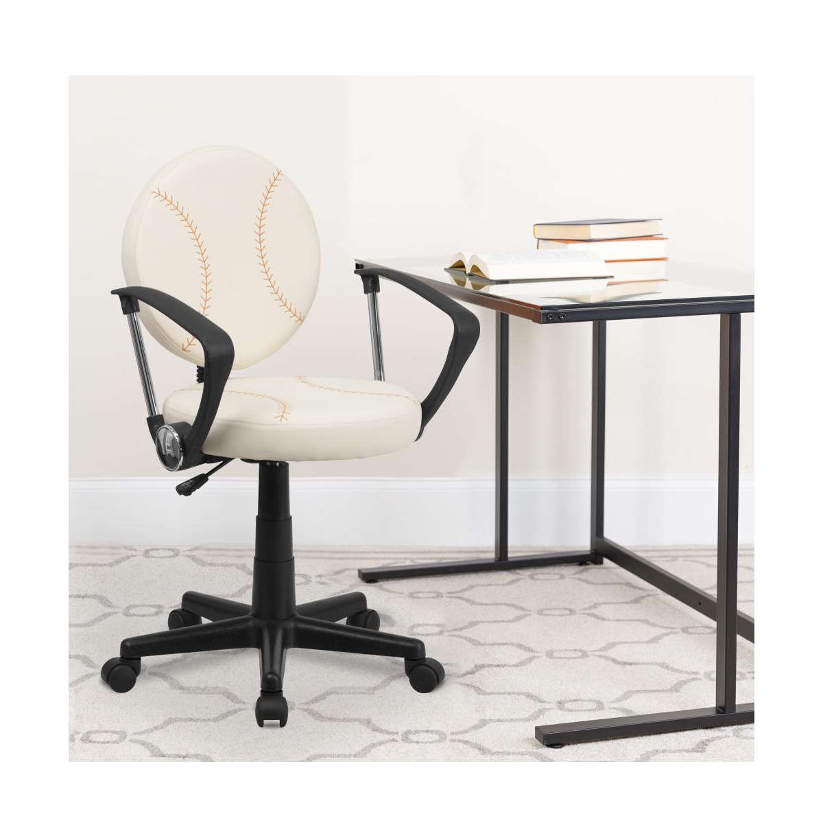 Click here for Emma+Oliver Sports Swivel Task Office Chair with A... prices