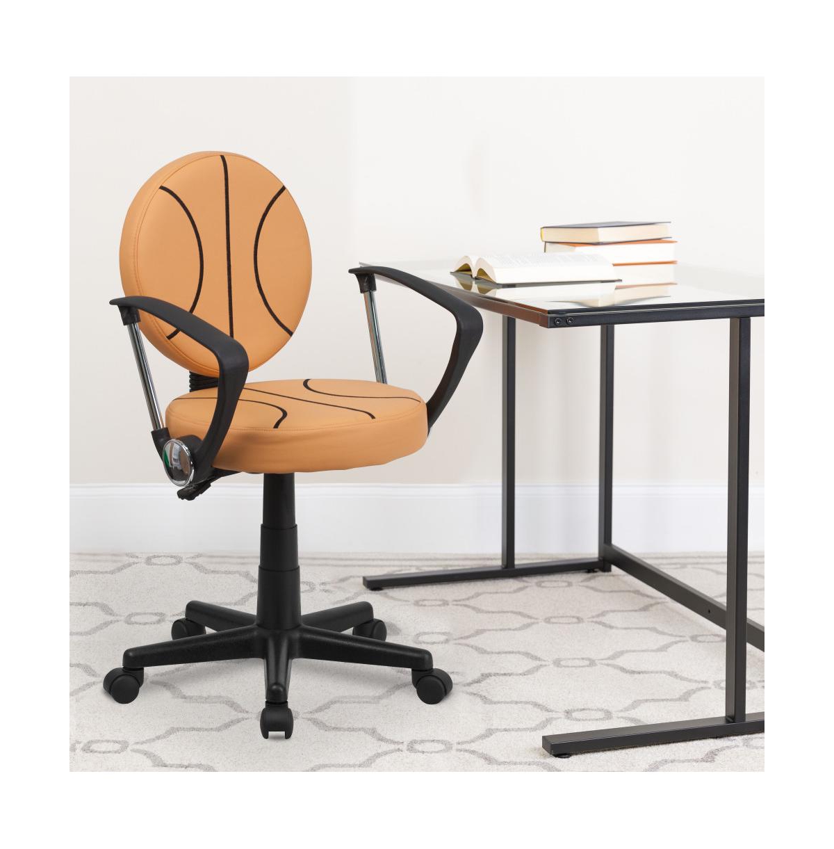 Click here for Emma+Oliver Sports Swivel Task Office Chair with A... prices