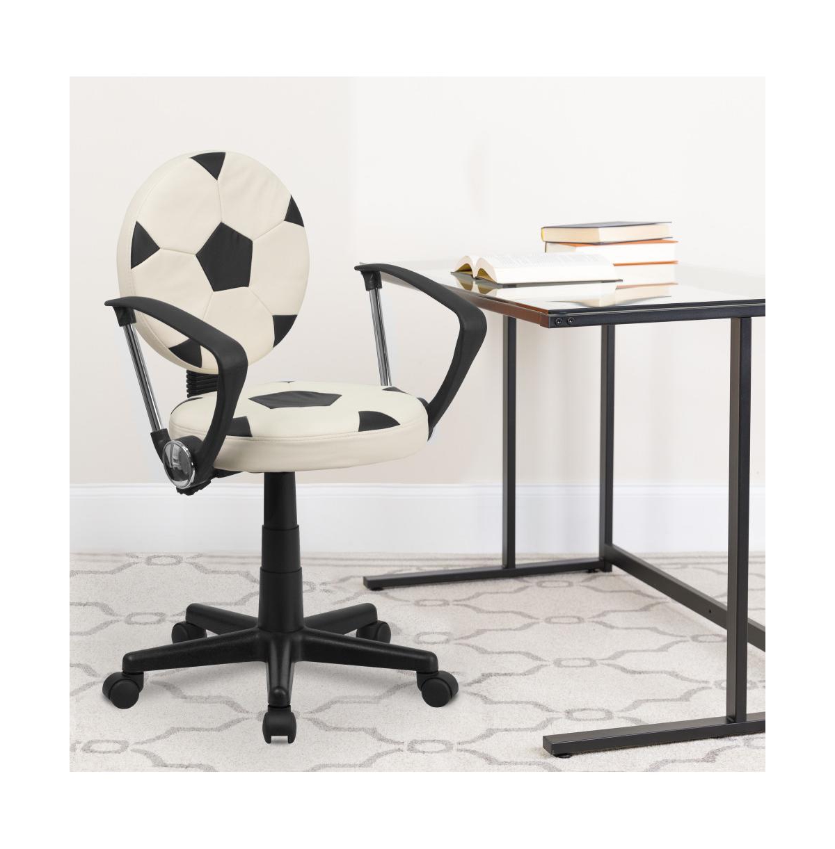Click here for Emma+Oliver Sports Swivel Task Office Chair with A... prices