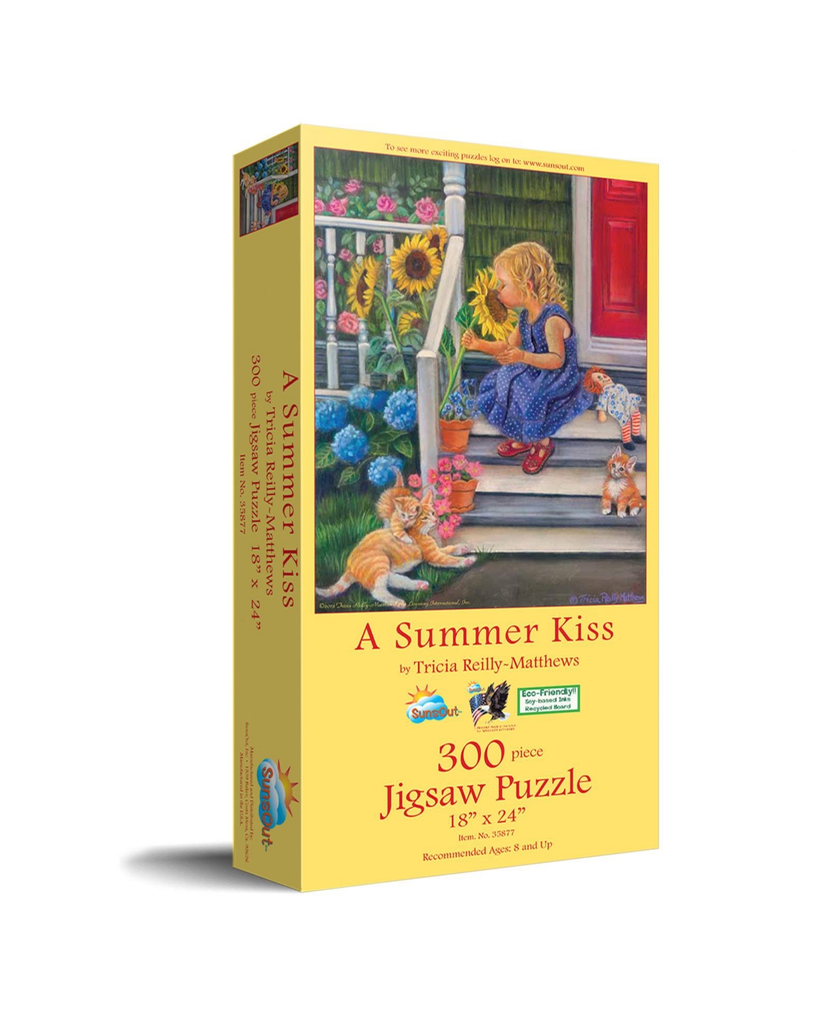 Click here for SunsOut A Summer Kiss 300 piece Jigsaw Puzzle for... prices