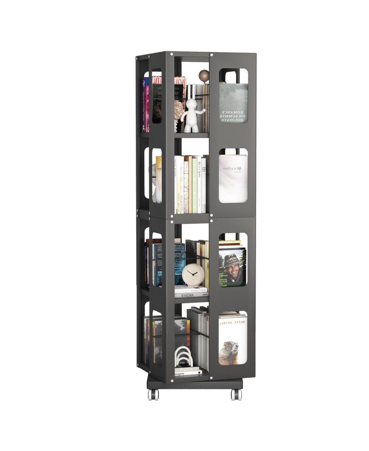 Click here for Streamdale Furniture Rotating Steel Bookshelf with... prices