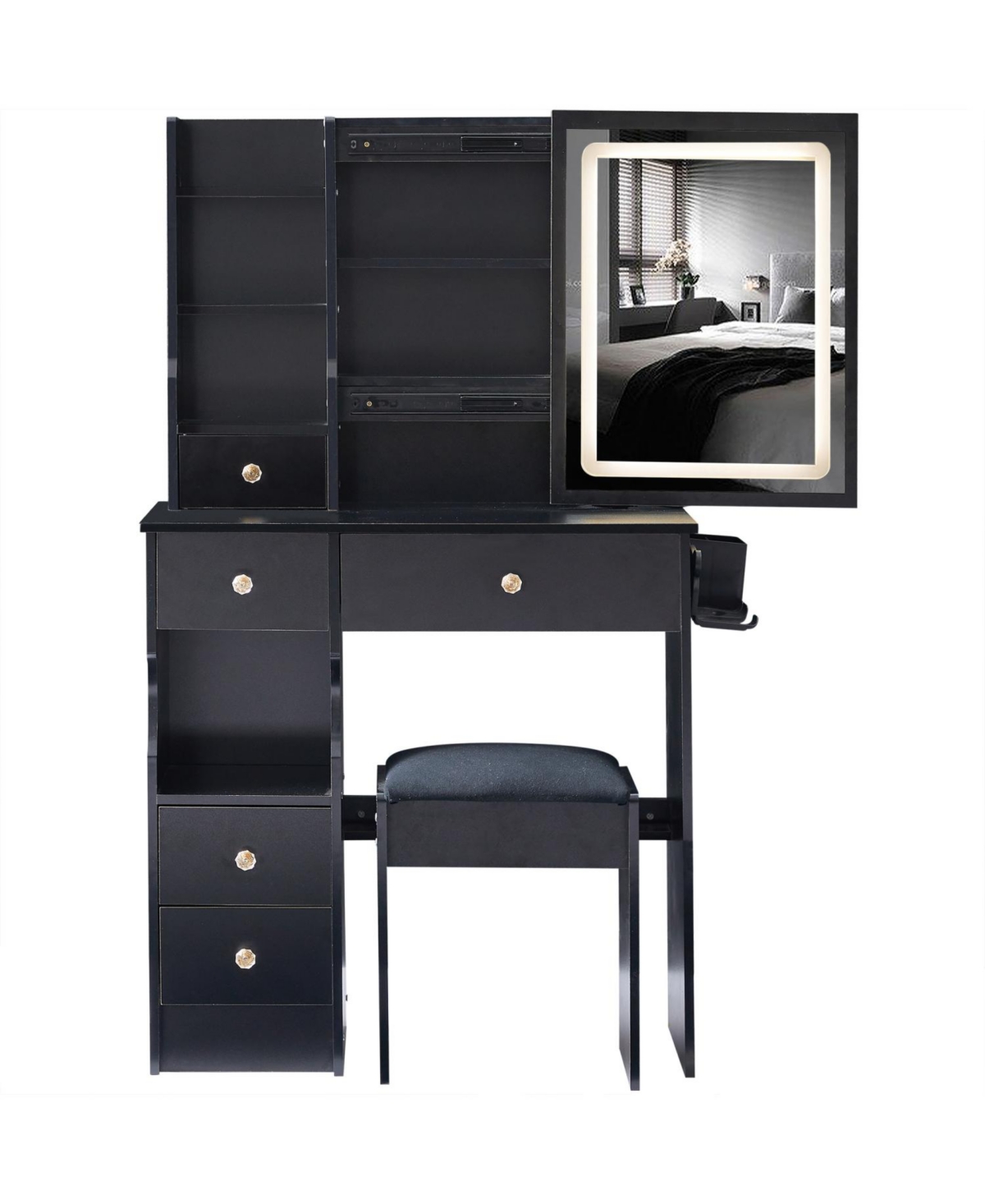 Click here for Streamdale Furniture Vanity Table with Charging St... prices