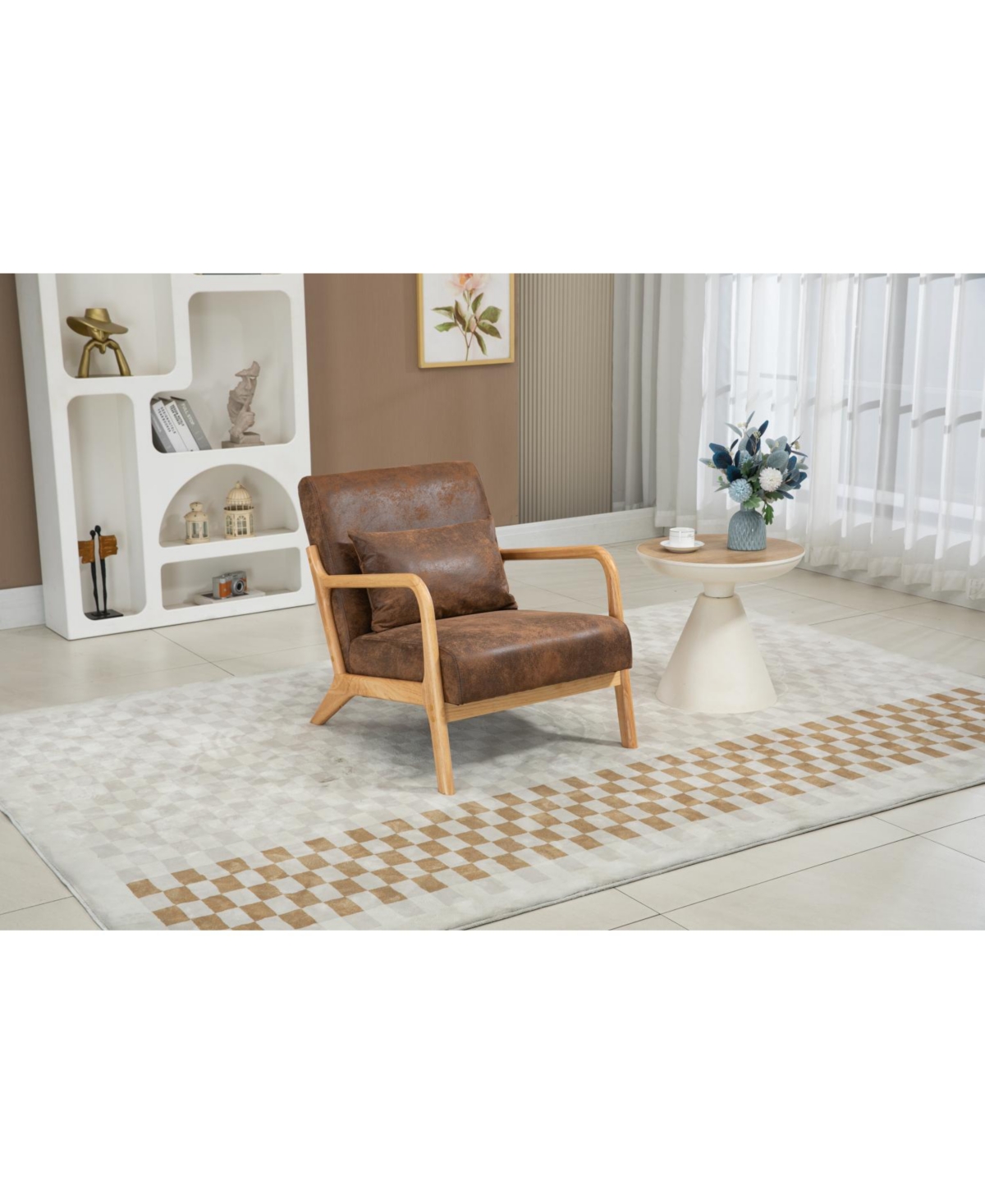 Click here for Streamdale Furniture Mid Century Accent Chair with... prices