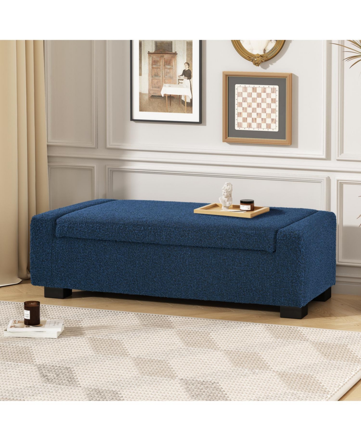 Click here for Streamdale Furniture 50" Rectangular Ottoman... prices