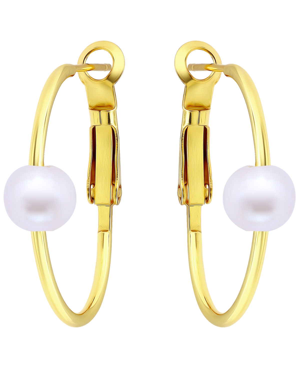 Click here for Giani Bernini Cultured Freshwater Pearl (7mm) Oval... prices