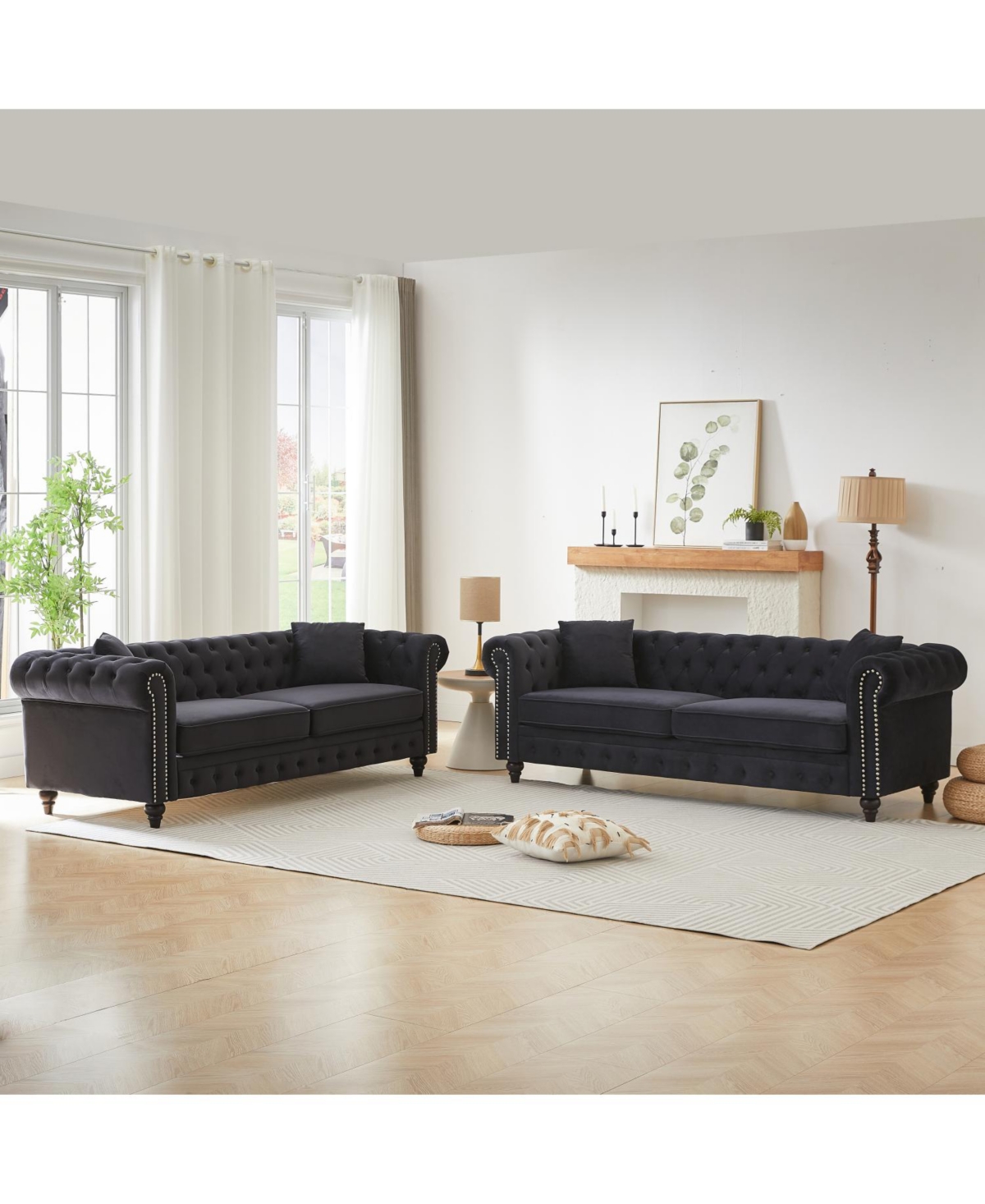 Click here for Streamdale Furniture Modern 6-Seat Sofa with Wood... prices