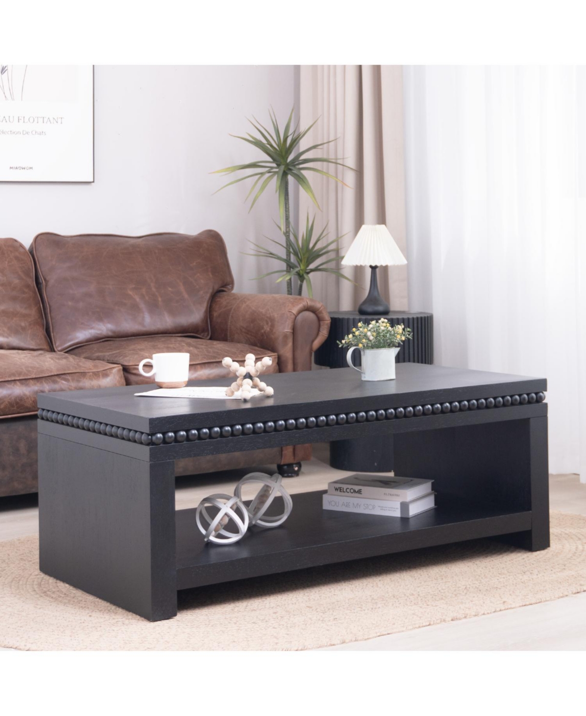 Click here for Streamdale Furniture Modern Coffee Table - Beaded... prices