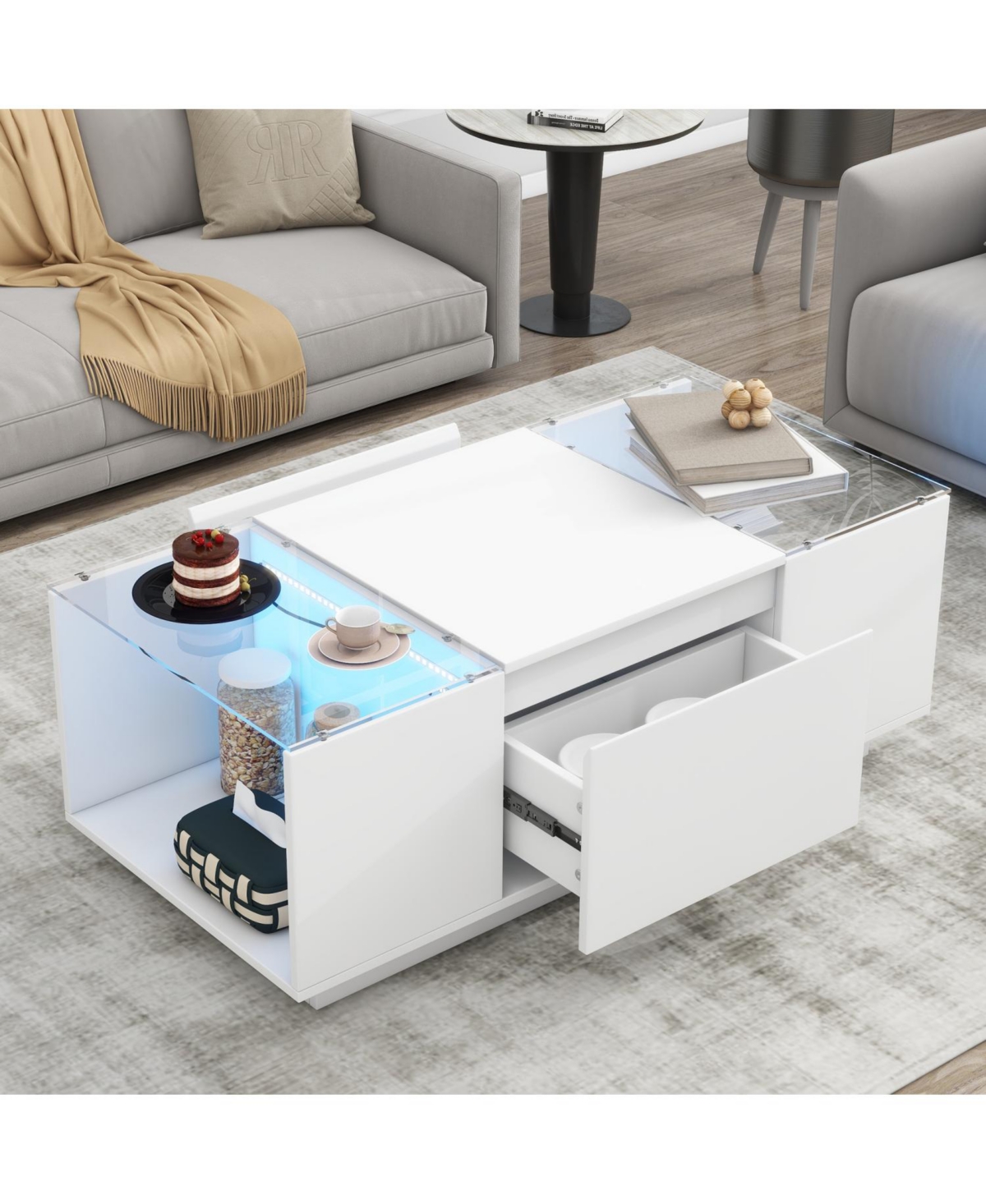 Click here for Streamdale Furniture Coffee Table with Storage & D... prices
