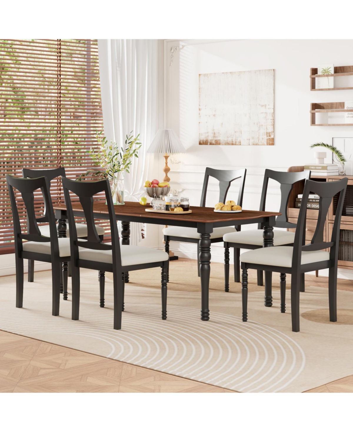 Click here for Streamdale Furniture Extendable Dining Table Set w... prices