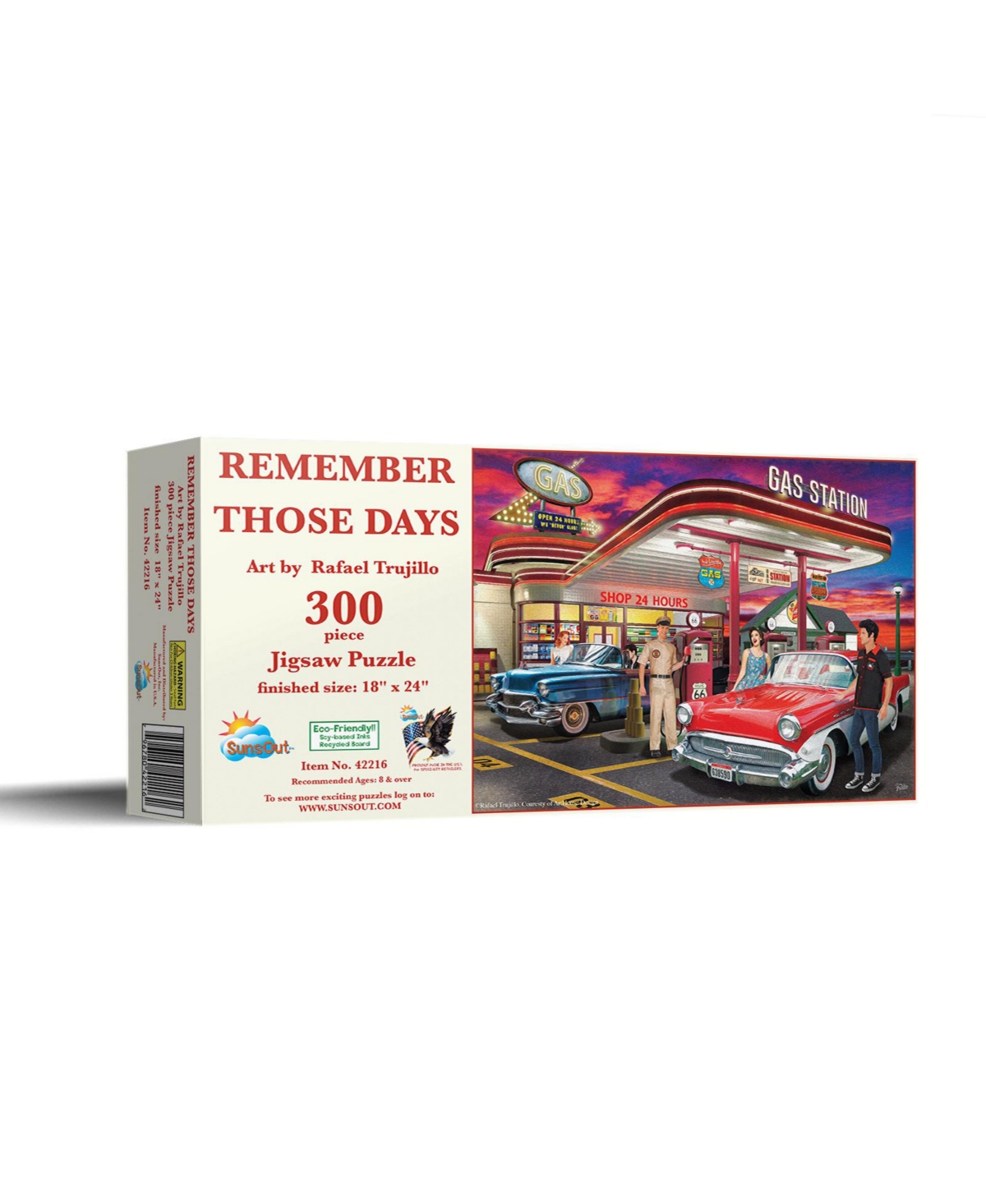 Click here for SunsOut Remember Those Days 300 piece Jigsaw Puzzl... prices