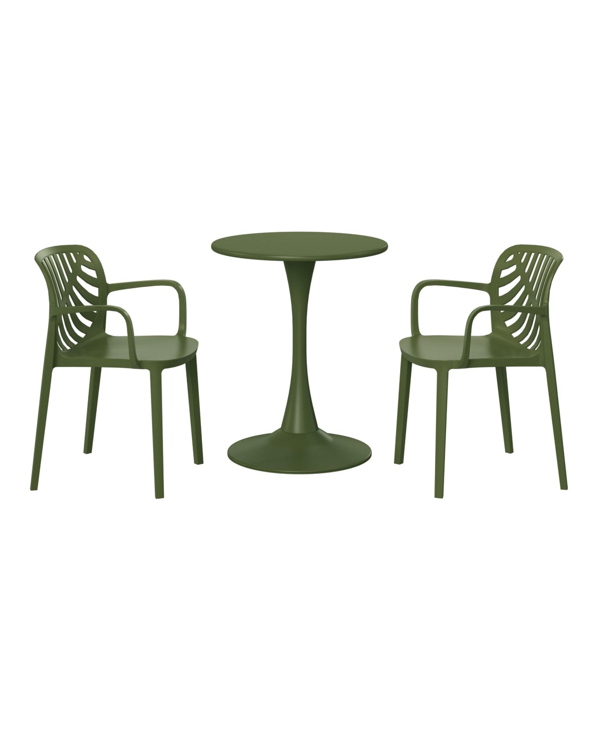 Click here for WestinTrends 3-Piece Outdoor Indoor Metal Patio Di... prices