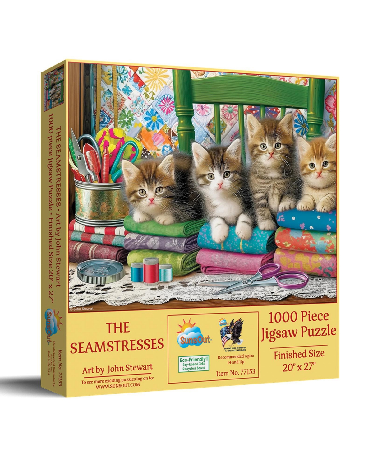 Click here for SunsOut The Seamstresses 1000 piece Jigsaw Puzzle... prices