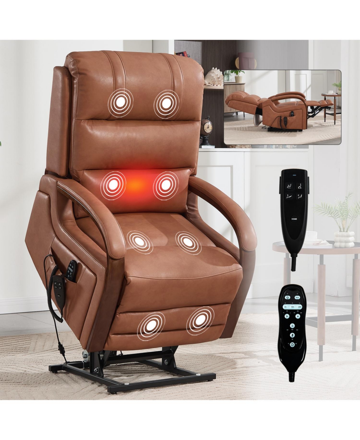 Click here for Streamdale Furniture Power Leatheraire Lift Reclin... prices