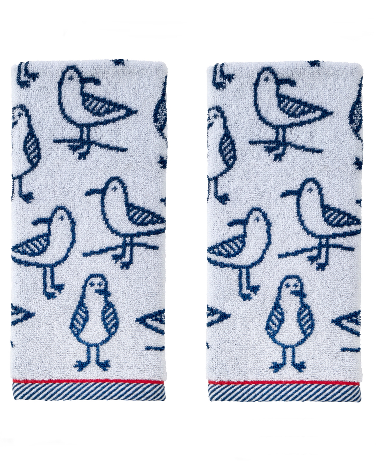 Click here for Skl Home Seagull Sam Jacquard Hand Towel  Set of 2... prices