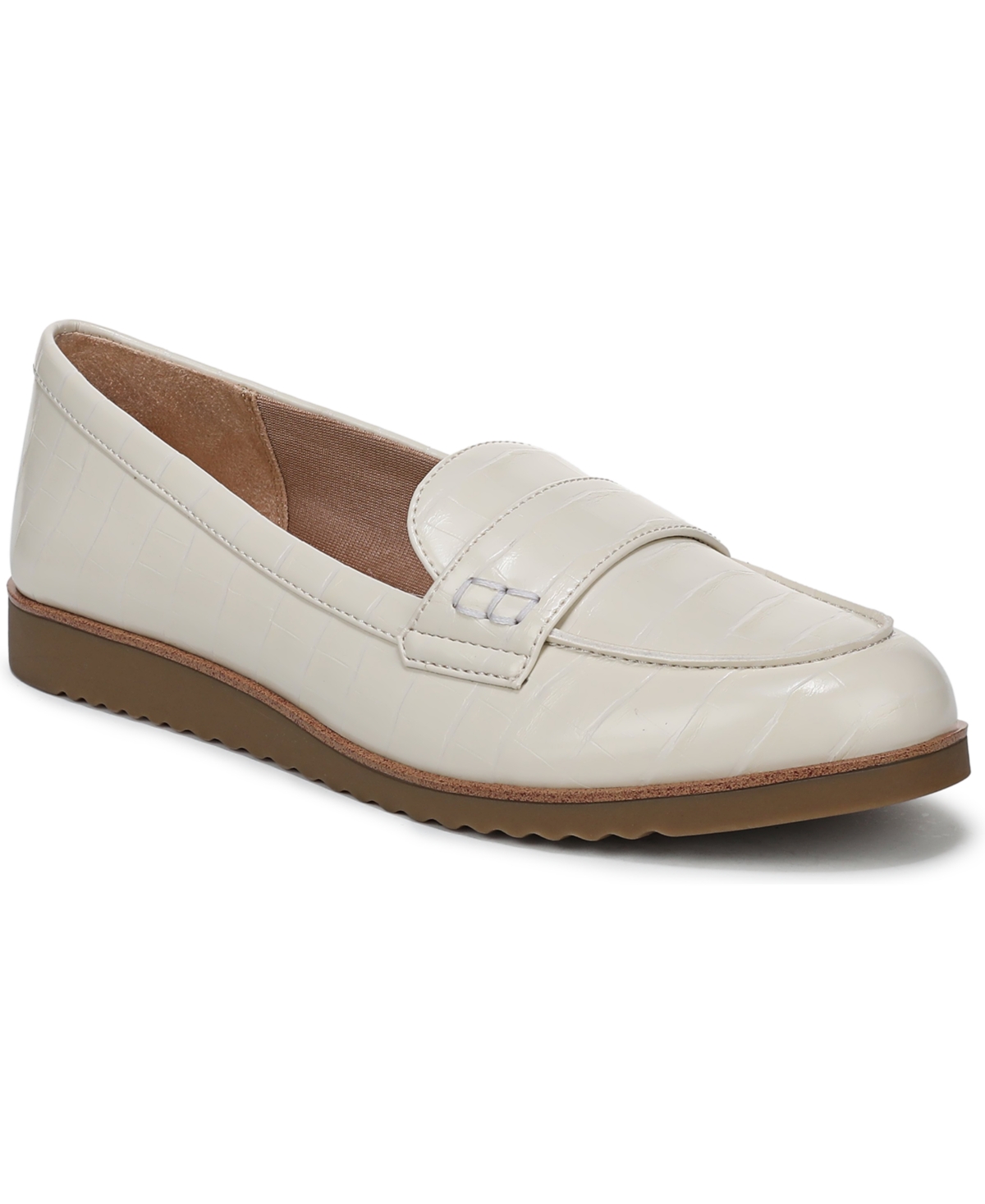 Click here for LifeStride Womens Zee Slip On Penny Loafers - Bone... prices