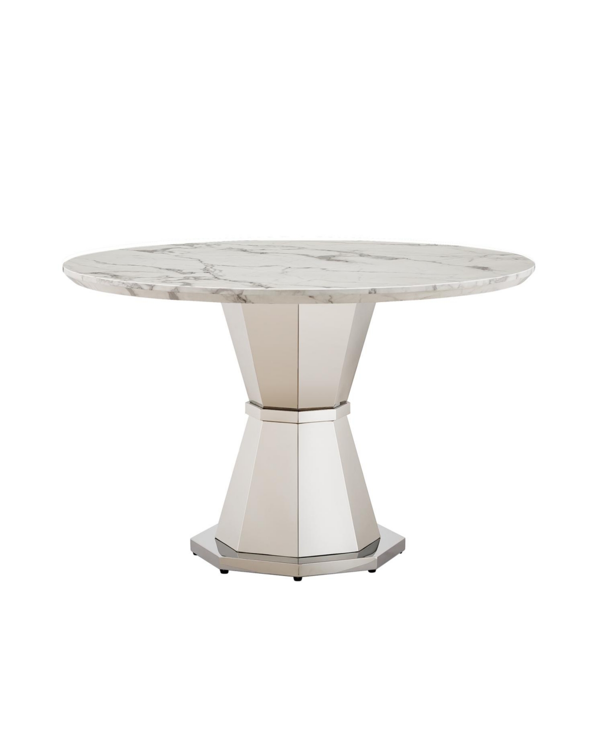 Click here for Streamdale Furniture 47" Round Marble Dining... prices
