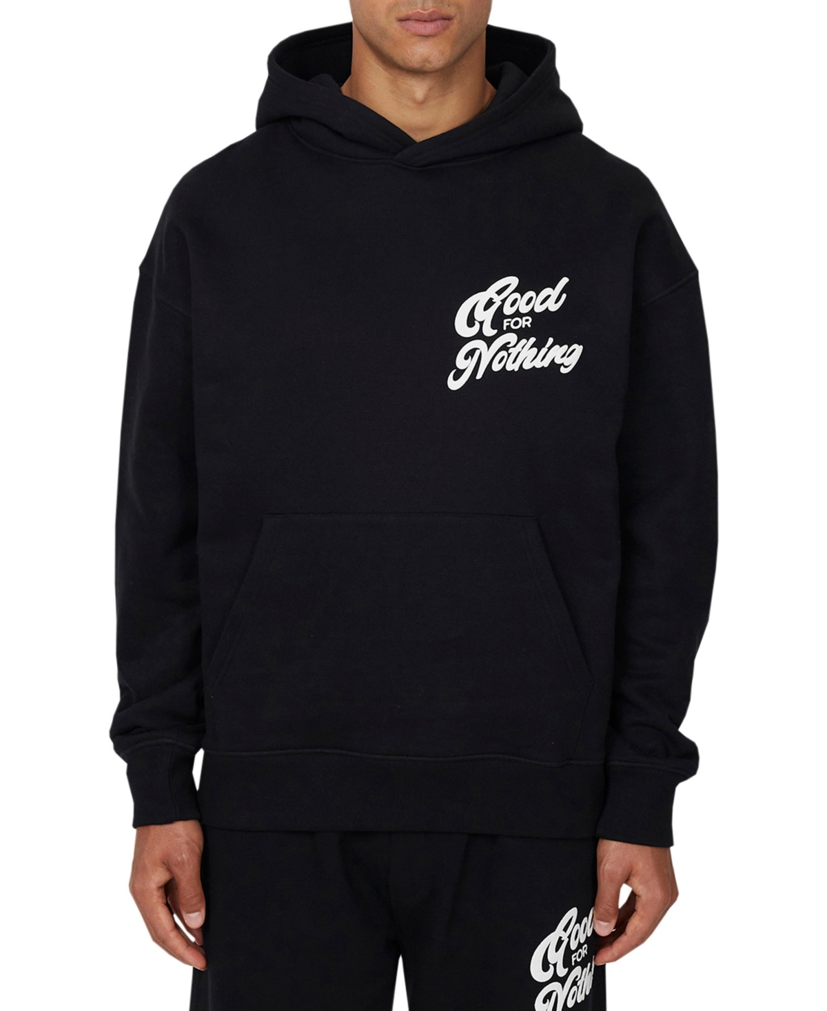 Click here for Good For Nothing Womens Funk Relaxed Hoodie - Blac... prices